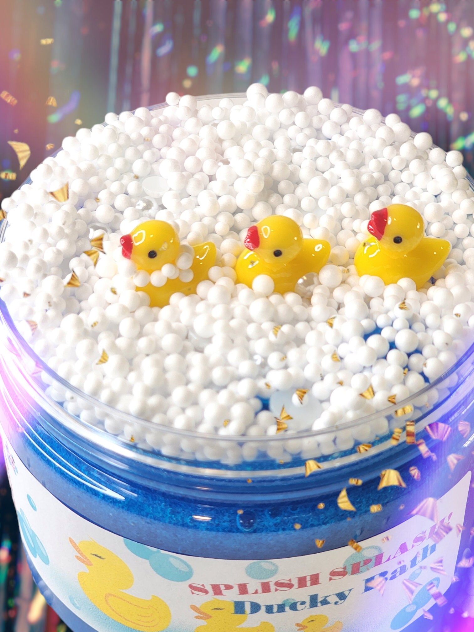 Ducky Bubble Bath Splish Splash Slime - Etsy