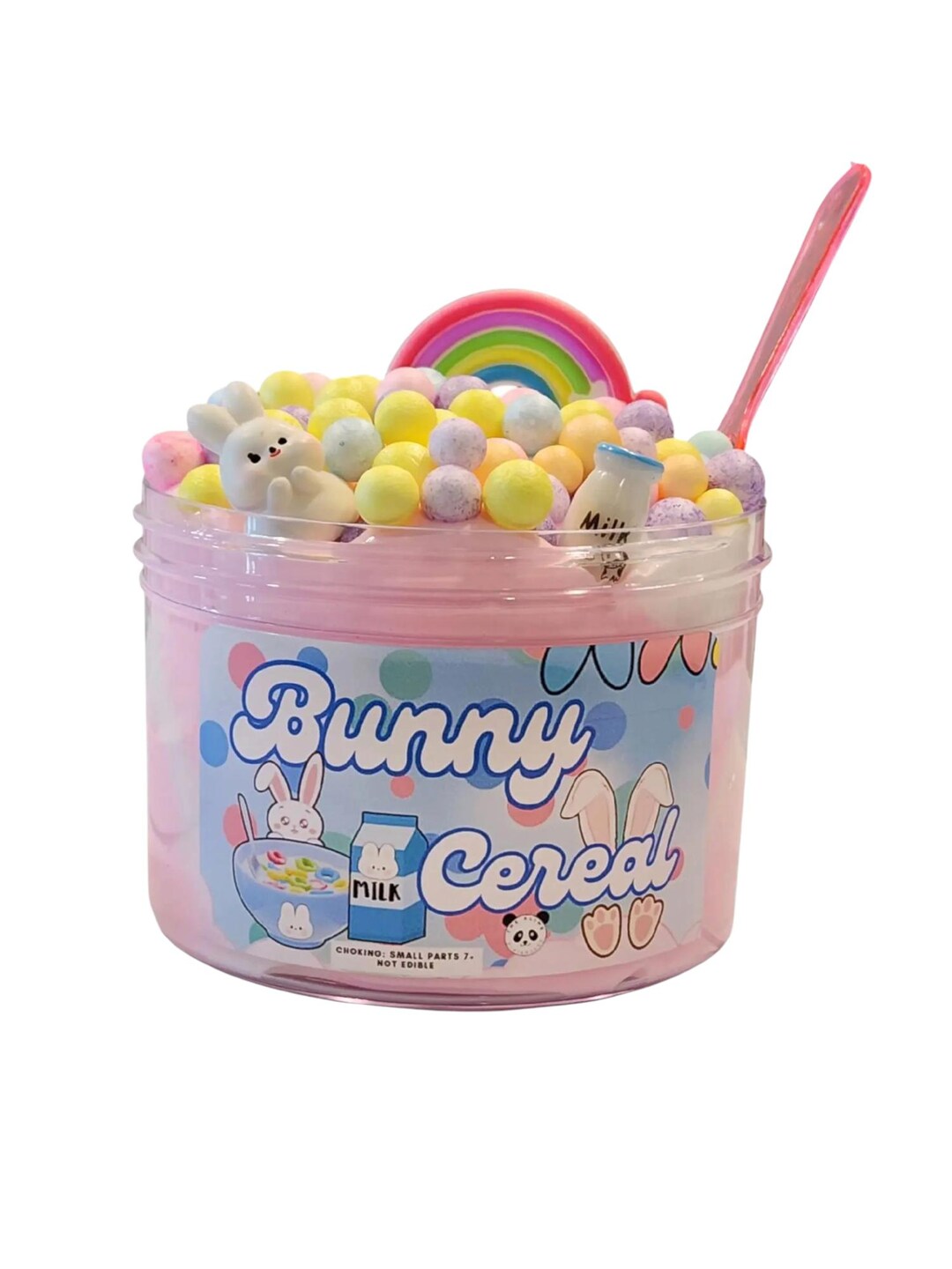 Bunny Cereal Slime, Easter Basket, Slime Shop, Diy Slime Kit, Easter ...