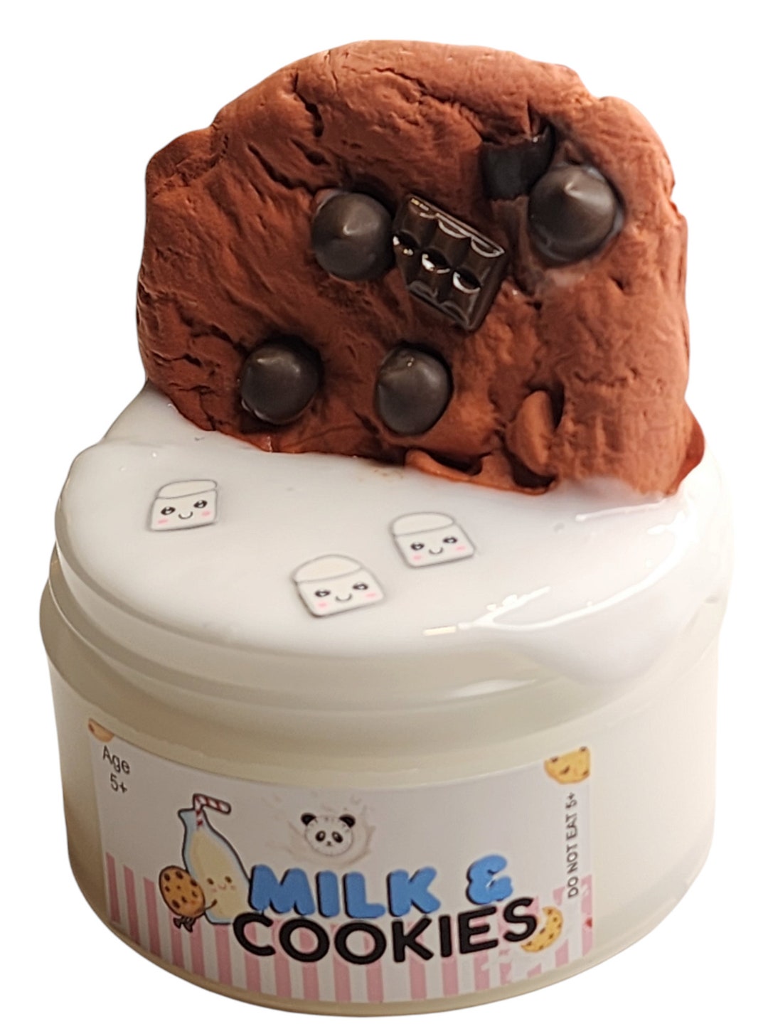 Milk and Cookies Slime, ASMR Slime, Slime Shop, Birthday Slime, Slime ...