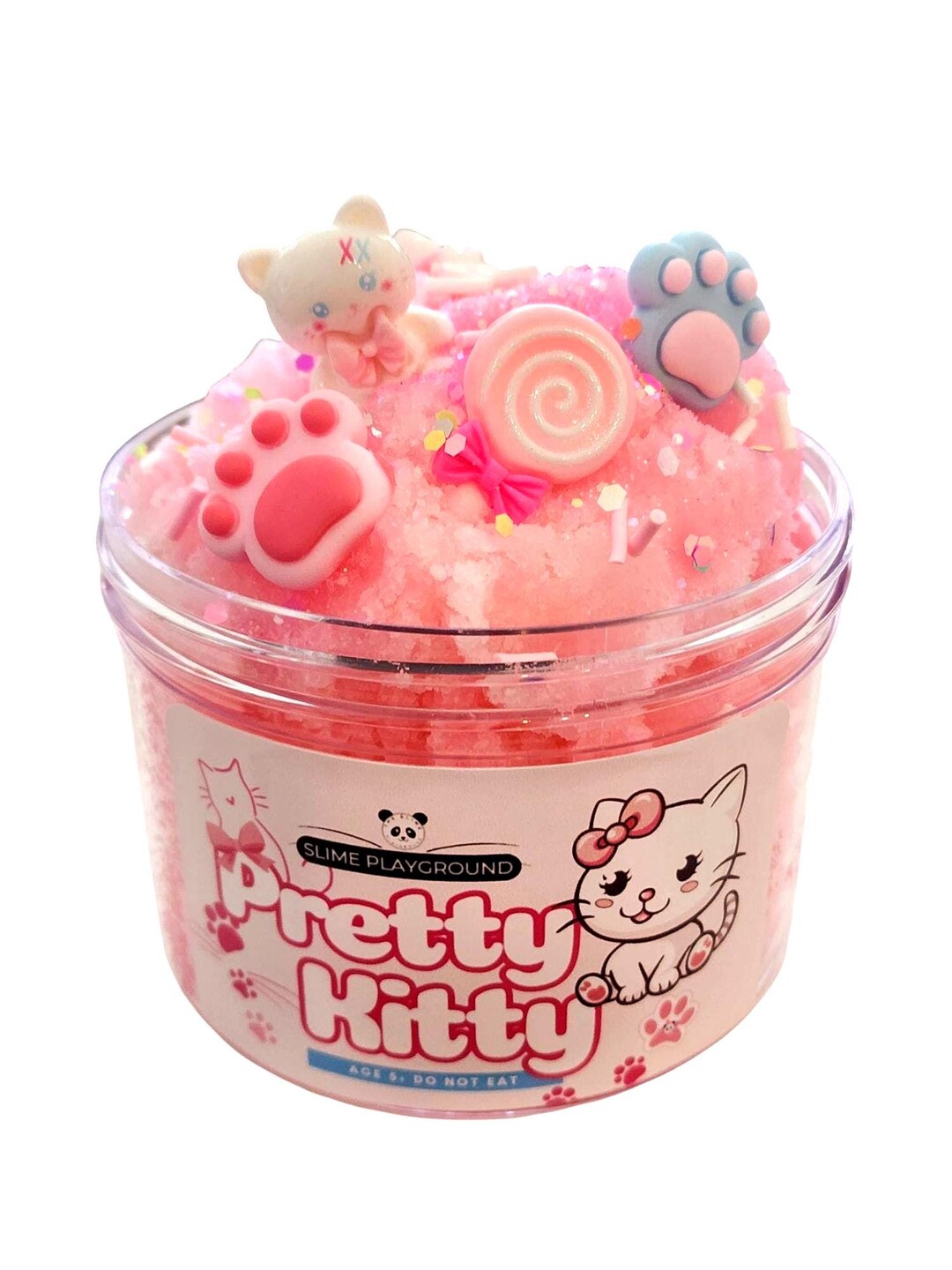 Pretty Kitty Slime, Slime, Cute Slime Gift, Slime Shop, Slime Kit ...