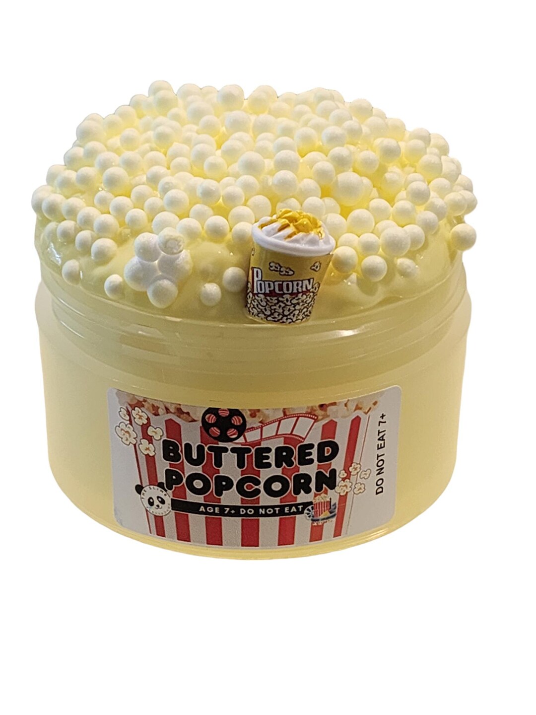 Buttered Popcorn Slime, ASMR Slime, Slime Shop, Birthday Slime, Slime ...