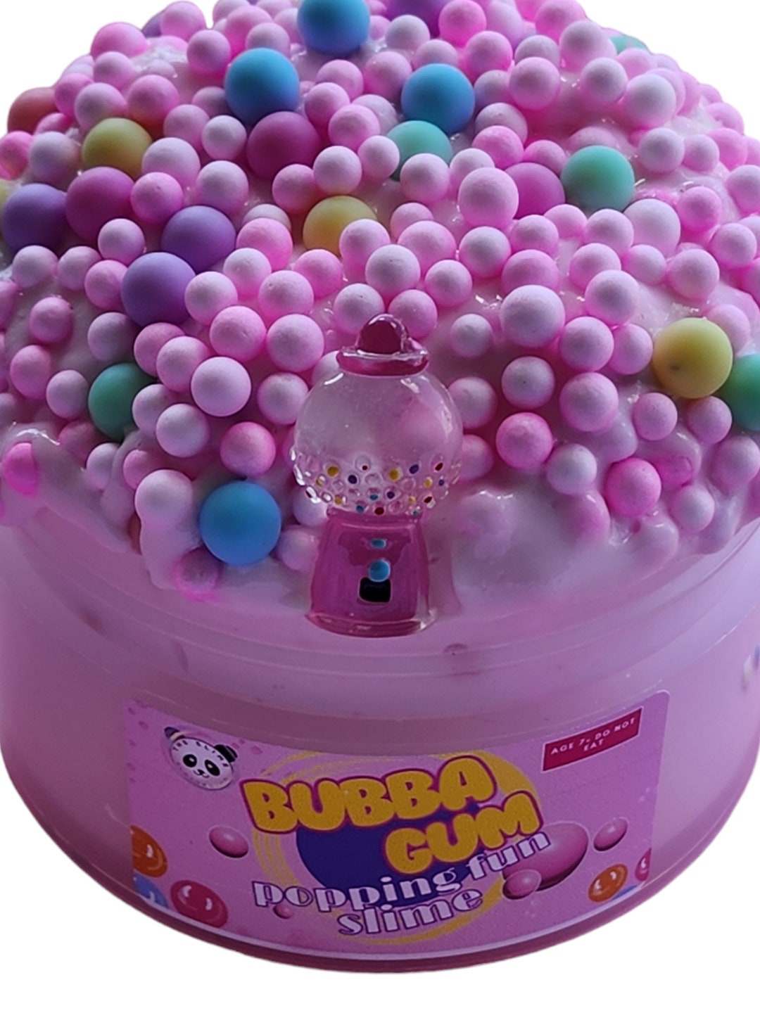 Bubba Gum Bubblegum Slime, ASMR Slime, Slime Shop, Birthday Slime ...