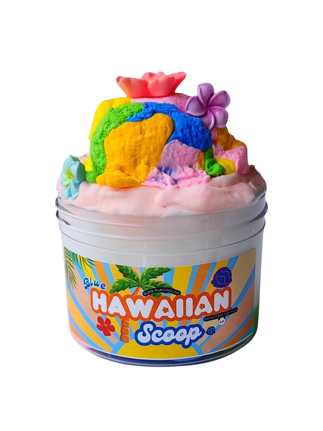 Hawaiian Scoop Slime, Slime Gifts, Asmr, Slime Shop, Diy Slime Kit ...