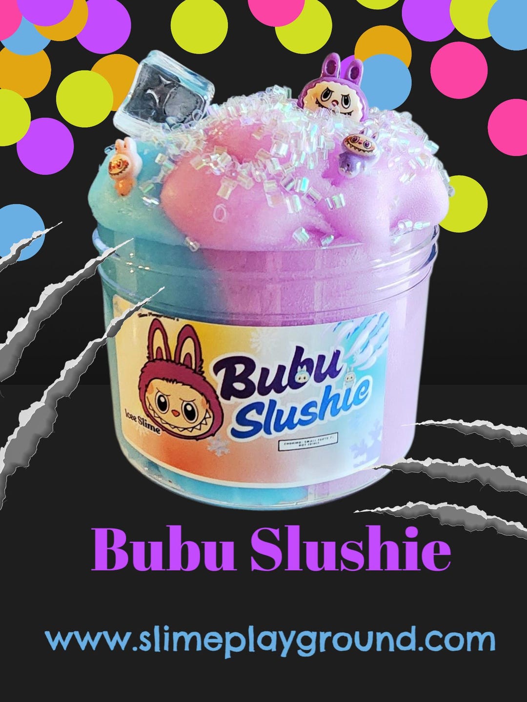 Bubu Slushie Icee Slime, ASMR Slime, Slime Shop, Birthday Slime, Kawaii ...