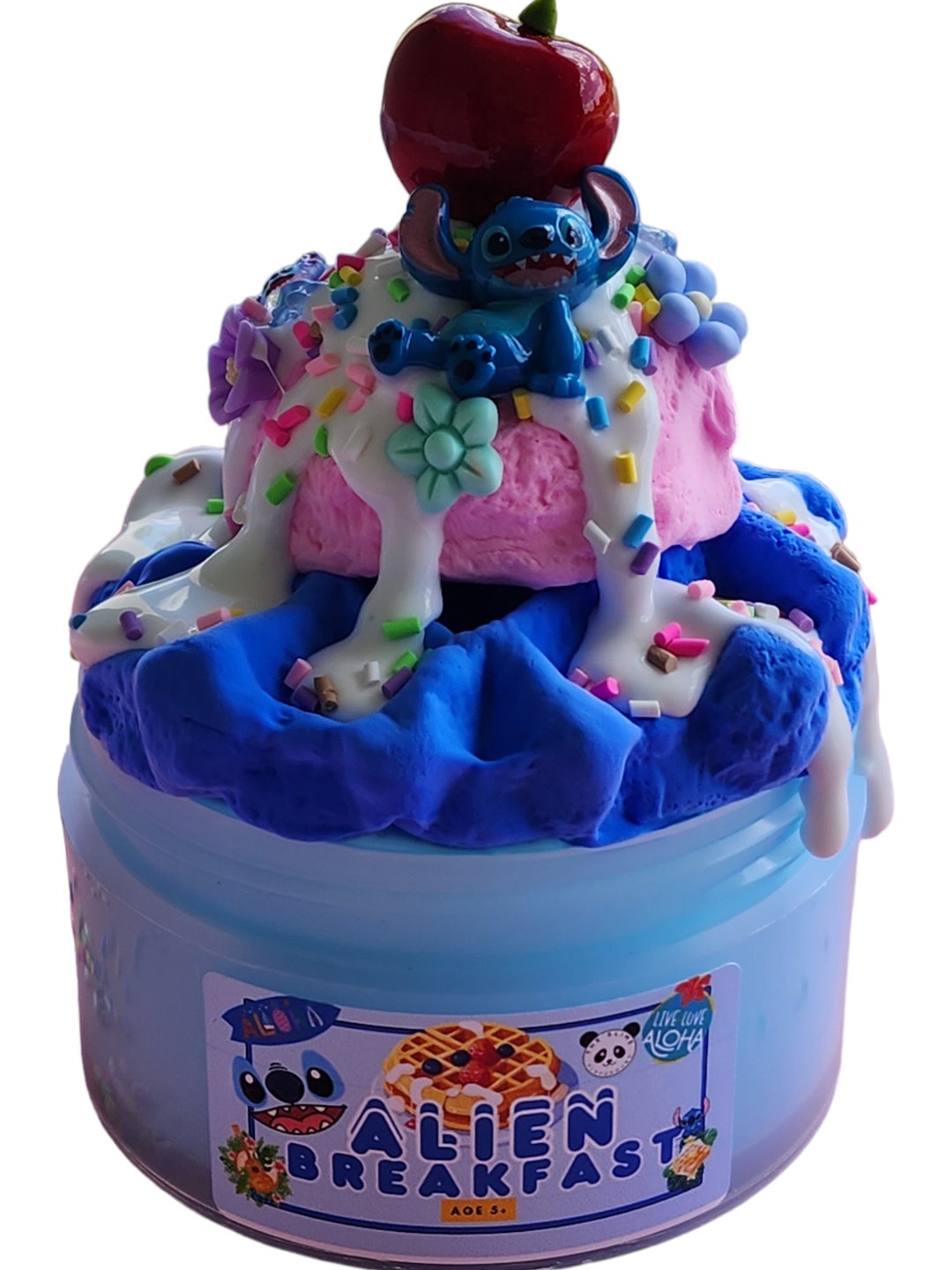 Alien Breakfast Slime, Anime Slime, Cute Slime Gifts, Gifts, Slime Shop ...