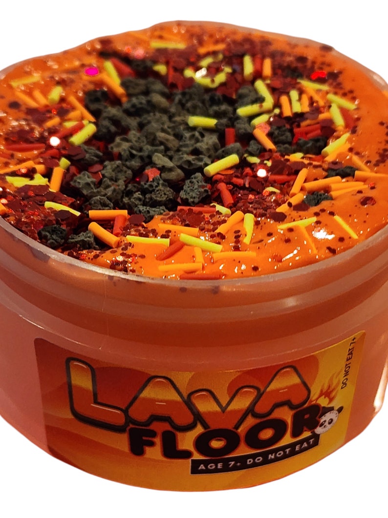 Lava Floor Slime, ASMR Slime, Slime Shop, Birthday Slime, Slime Kit ...