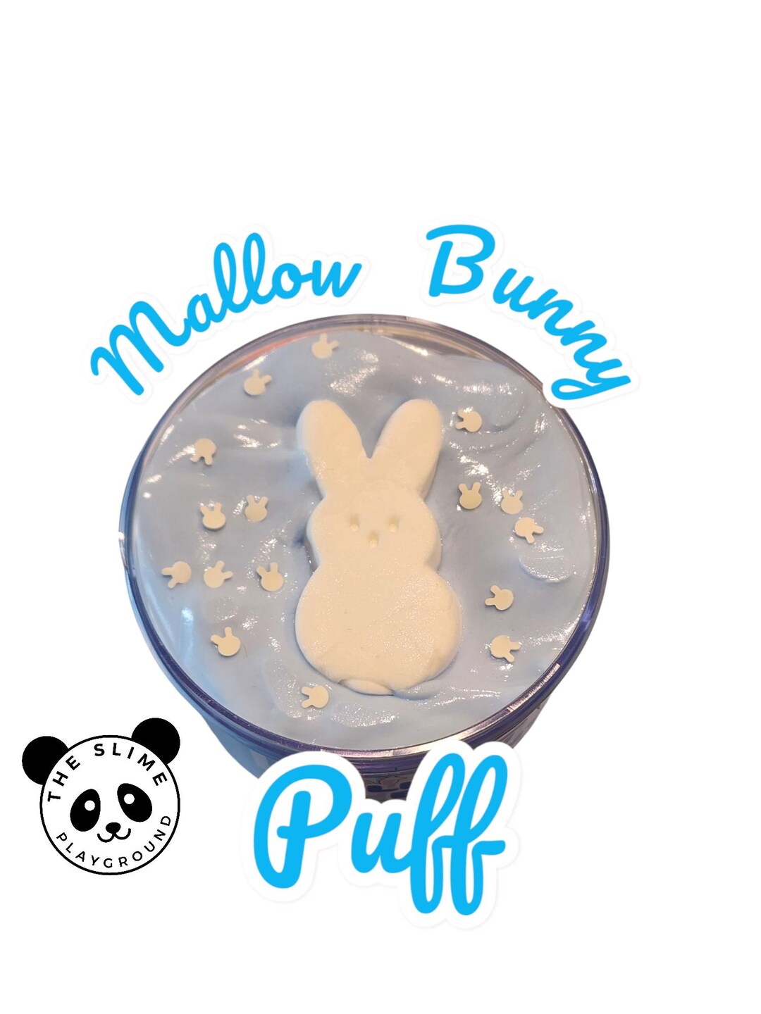 Mallow Bunny Puff Slime, ASMR Slime, Slime Shop, Easter Slime, Slime ...