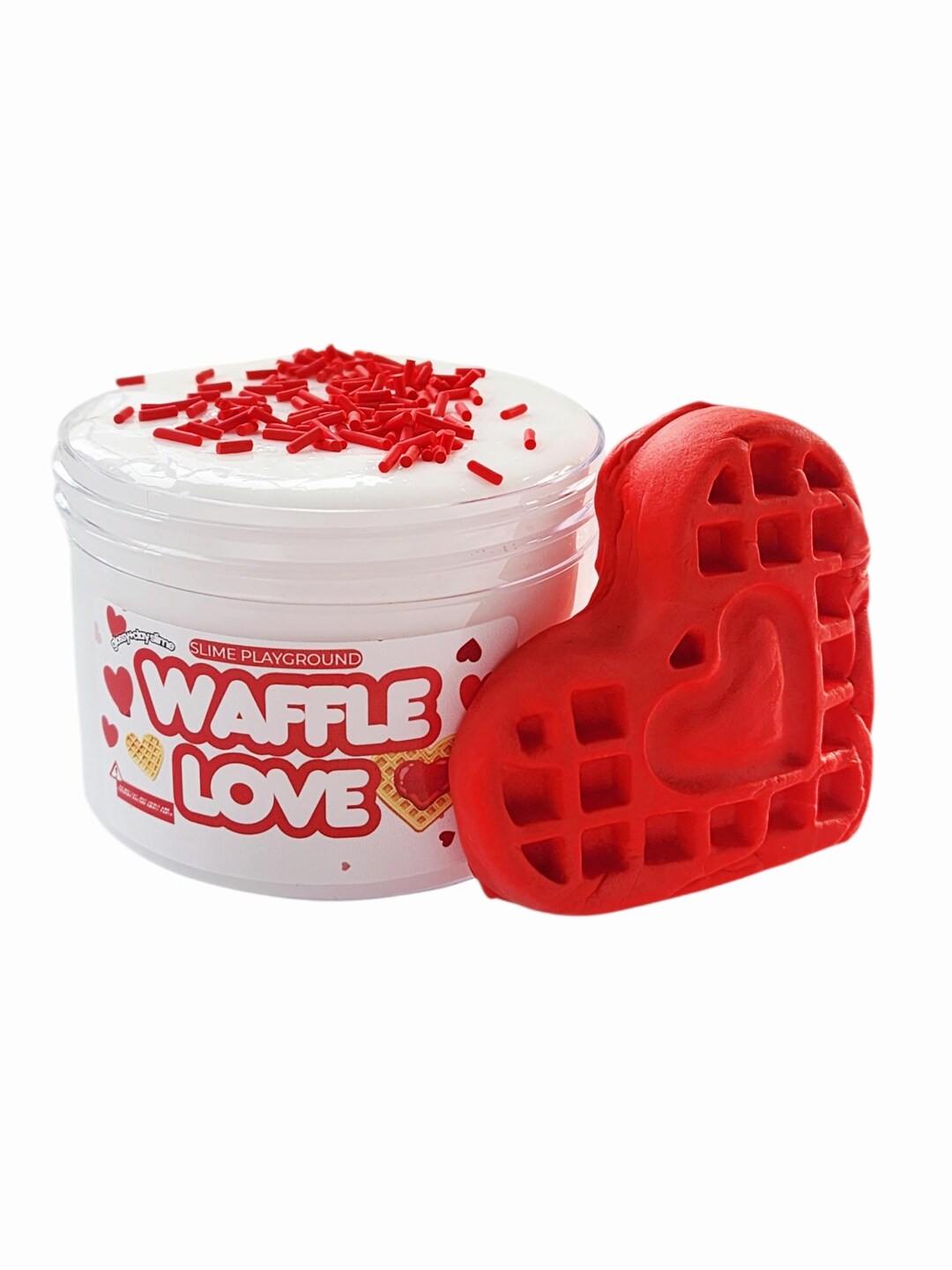 Waffle Love Slime: Sensory - Valentine's Day - DIY Slime Kit - Etsy