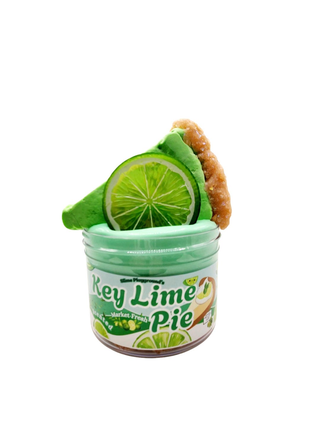 Key Lime Pie Slime, Slimes, Cute Slime Gifts, Gifts, Slime Shop, Diy ...