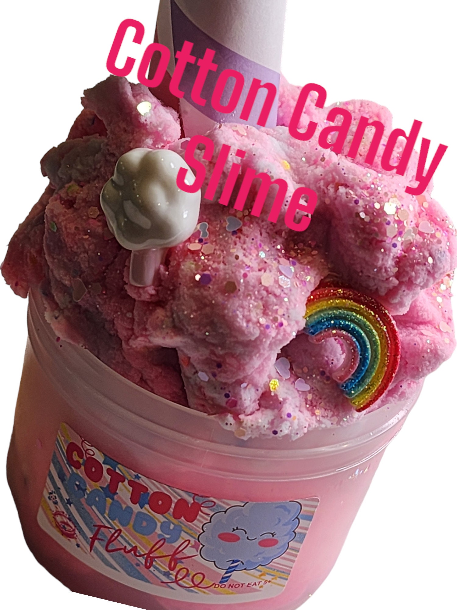 Cotton Candy Slime, Slime, Slimes, Kawaii Gifts, Slime Shop, Diy Clay ...