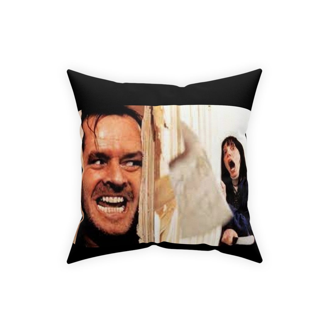 THE SHINING heres Johnny Scene Pillow - Etsy