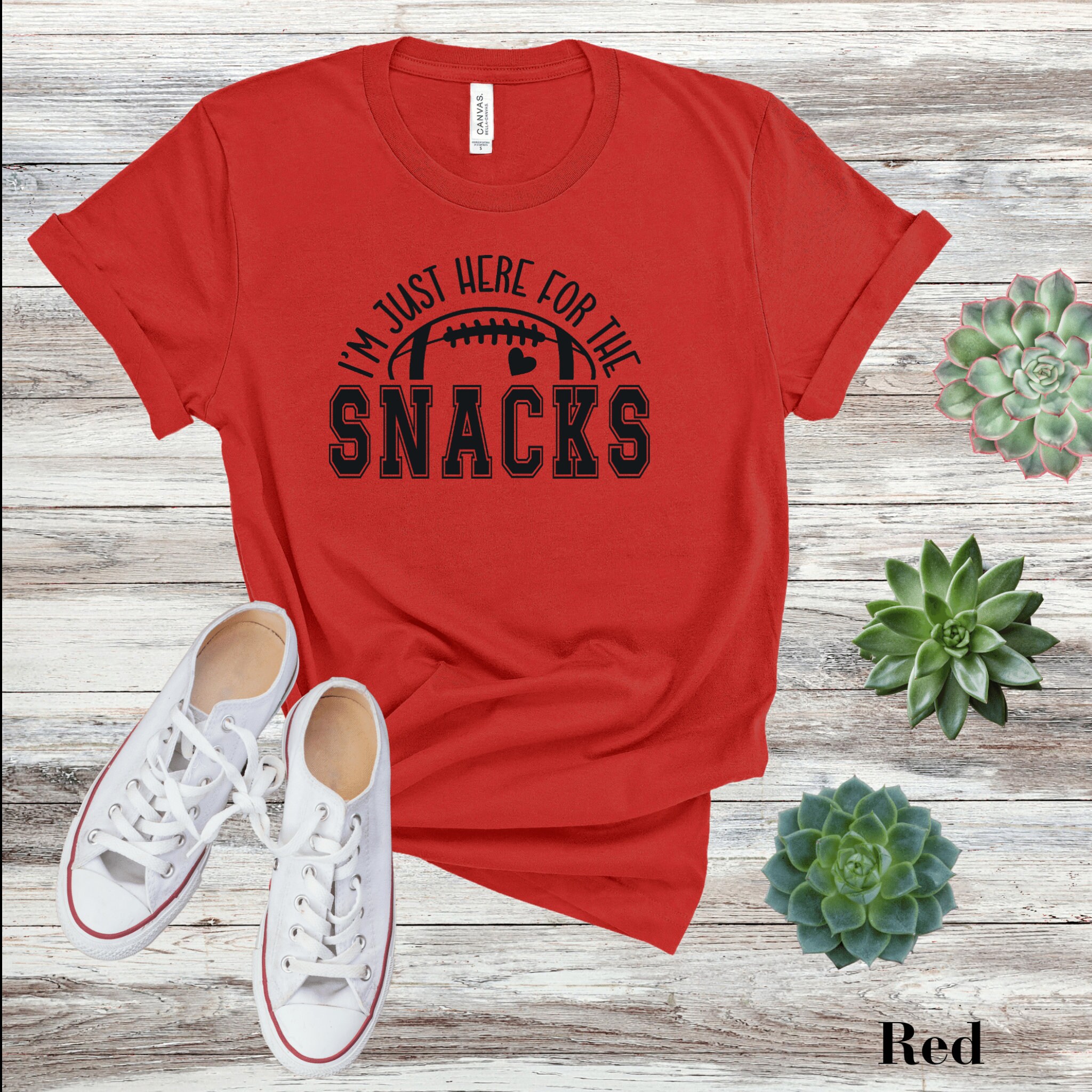 Just Here for the Snacks T-shirt - Etsy