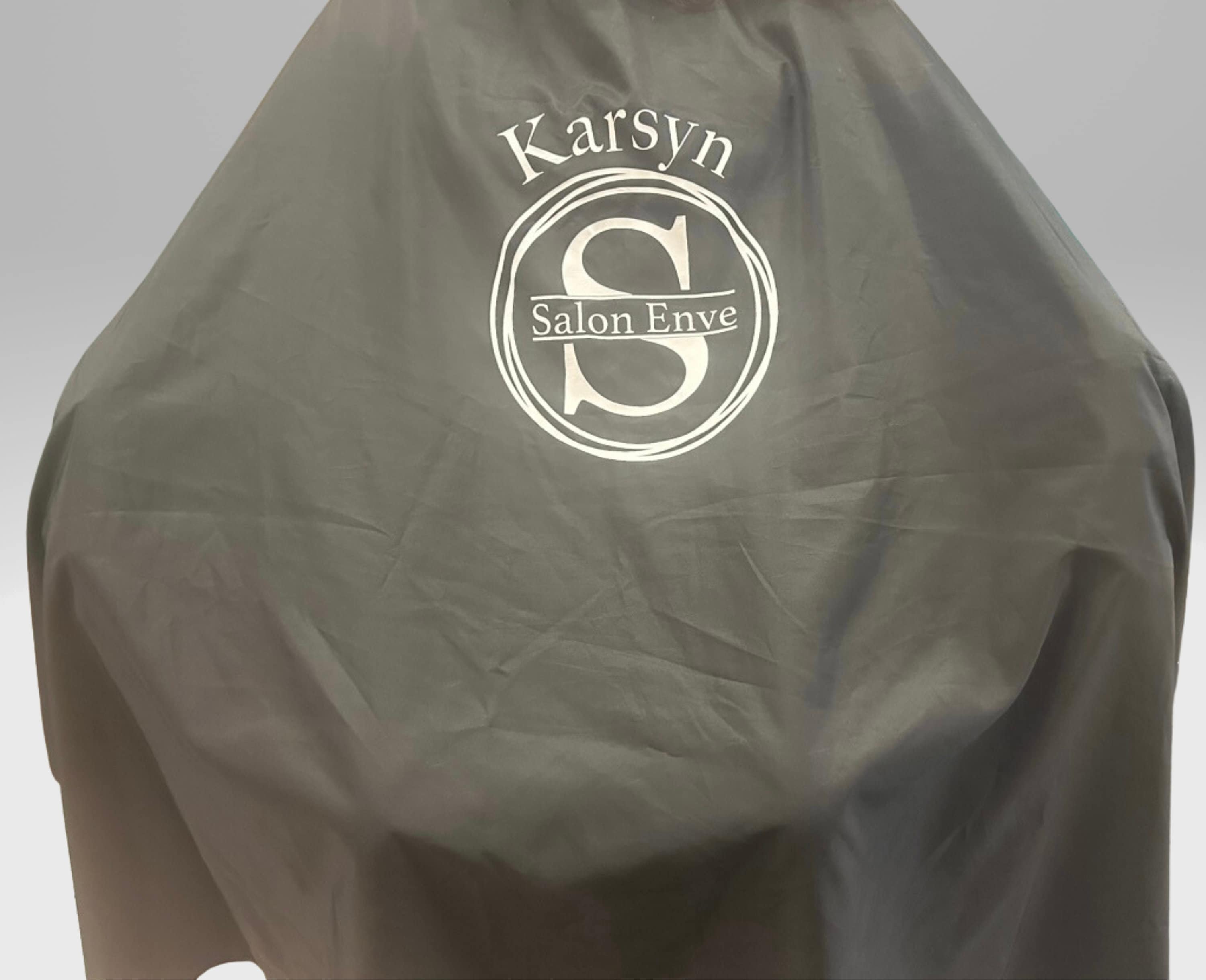Custom Salon Capes for Clients Personalized Black Professional Capes ...