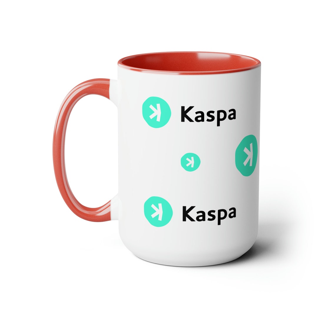 15oz Limited Edition Kaspa KAS Coin Collector's Mug / Crypto Merch ...