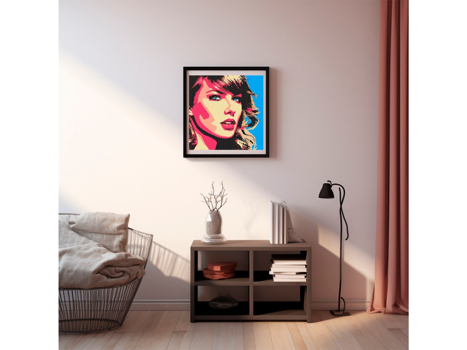 Taylor Swift Cross Stitch Pattern, Celebrity Cross Stitch Chart, Cross ...