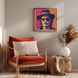 Johnny Depp Cross Stitch Pattern, Pop Art Portrait (instant Download ...