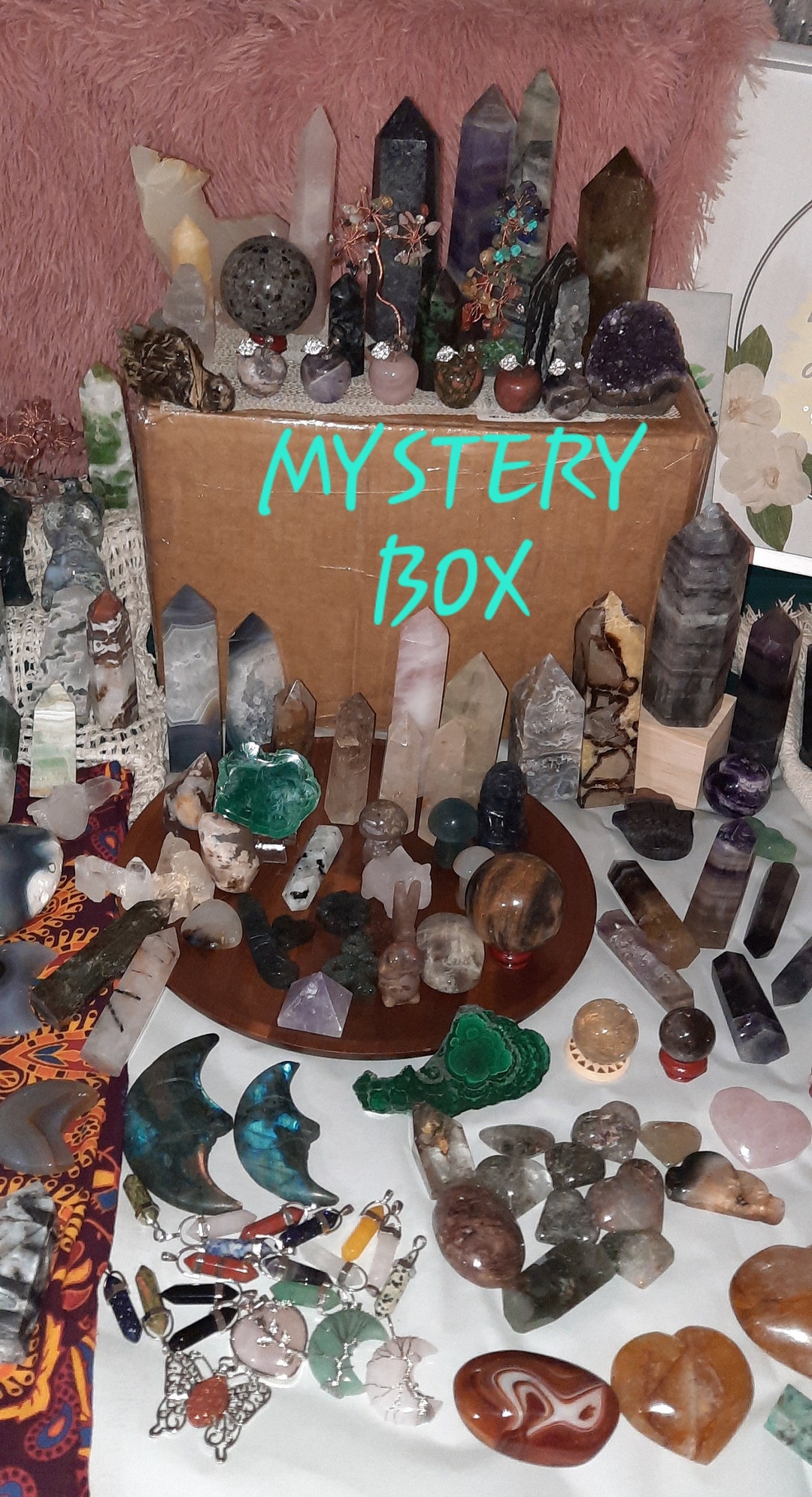Crystal Mystery Boxmystery Crystal Boxes Mystery Boxes - Etsy