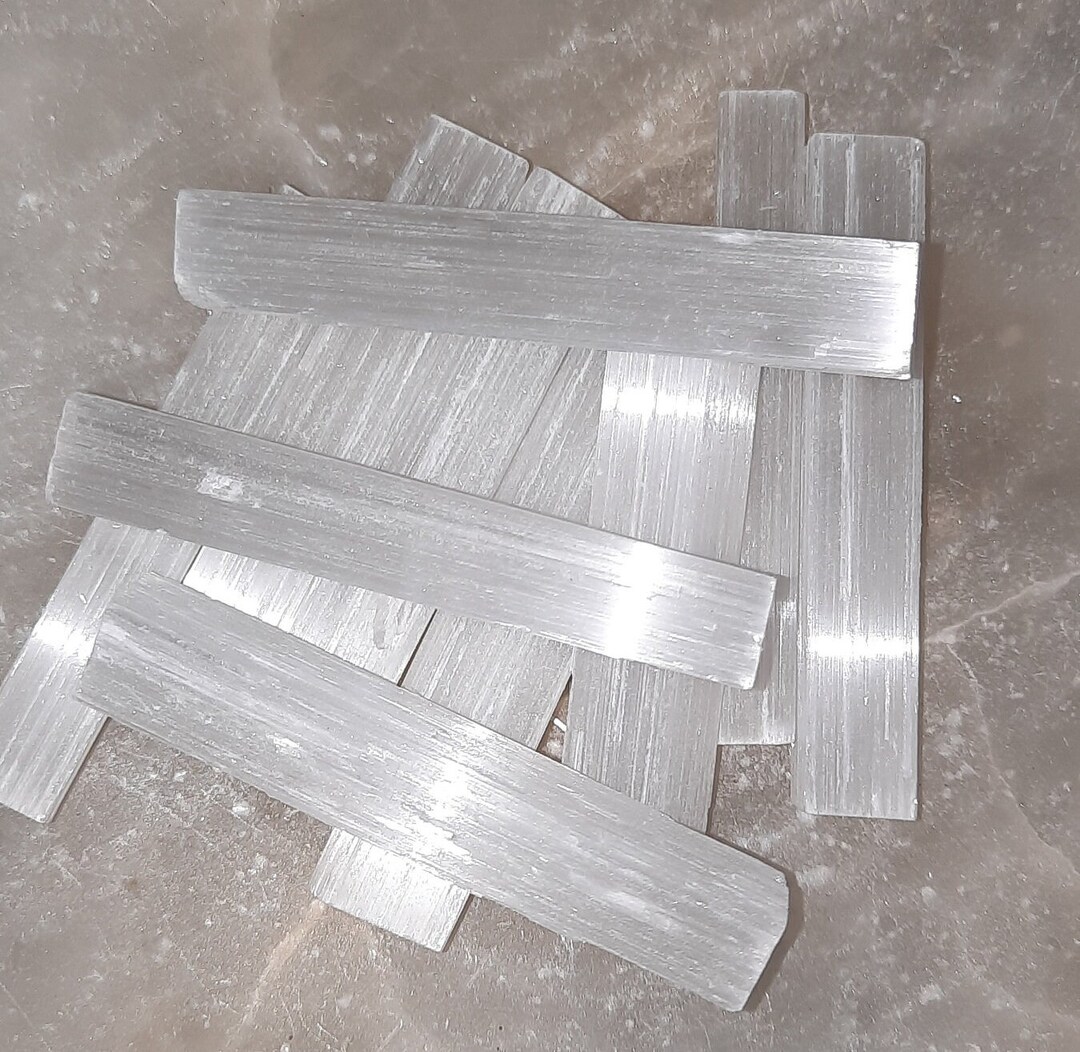 Selenite Sticks,selenite Rods,cleansing Stone,healing Stone,cleansing ...