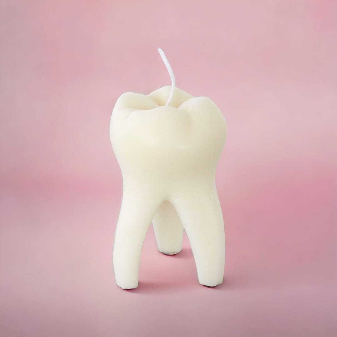 Tooth Candle | Dentist Gift | Gothic Candle | Dental Student - Etsy