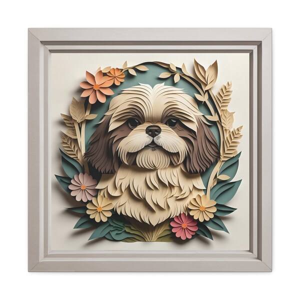 Shih Tzu Wall Art - Etsy