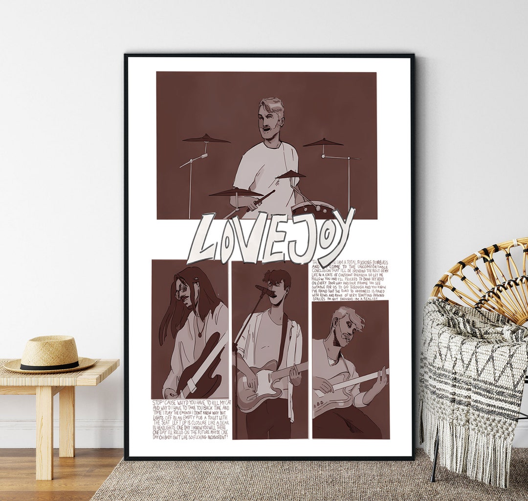 Lovejoy Red Poster Lovejoy Poster Album Cover Poster Fan - Etsy