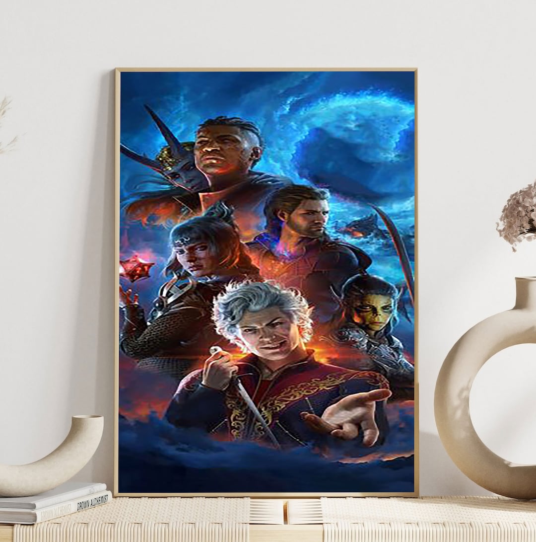 Astarion Poster Baldurs Gate 3 Poster Geschenk für Fan - Etsy.de