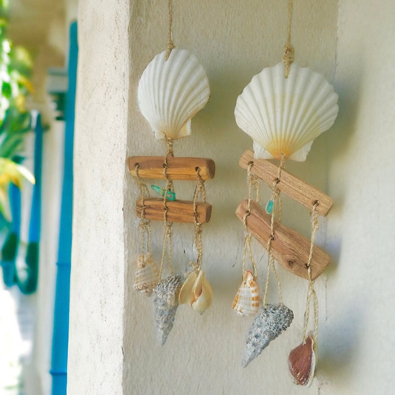 Sea Shell Wall Hanging - Etsy