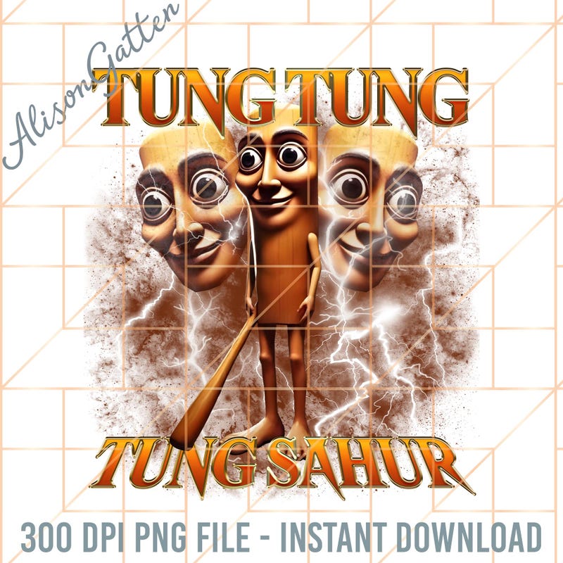 Tung Tung Tung Sahur Toy - Etsy