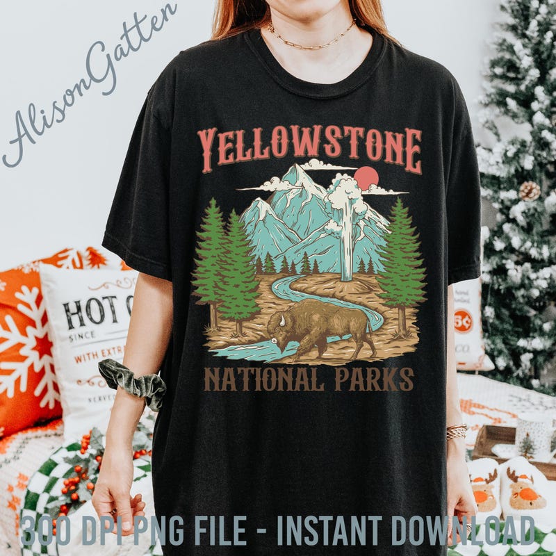 Yellowstone Png - Etsy