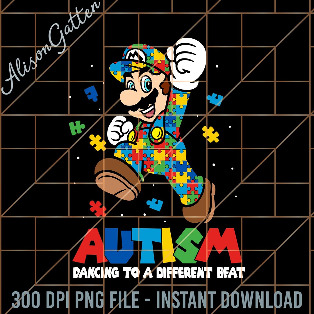 Dancing to A Different Beat Png, Autism Awareness Png, Autism Puzzle ...