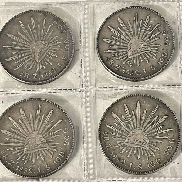 Mexican Silver Coin - Etsy