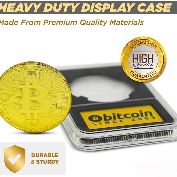 Gold Coin Display Case - Etsy