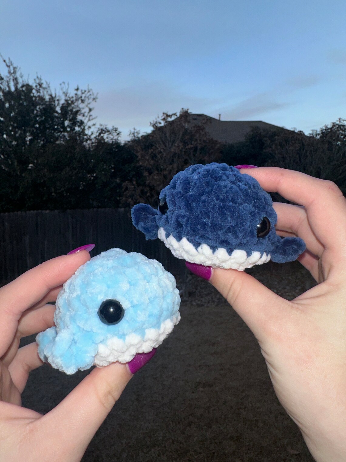 Made to Order Crochet Mini Whale - Etsy
