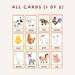 Farm Animals, Engaging Flashcards for Toodlers - Etsy