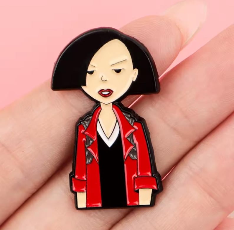 Daria and Jane Enamel Pin Set | 90s Cartoon MTV Hard Enamel Pins ...