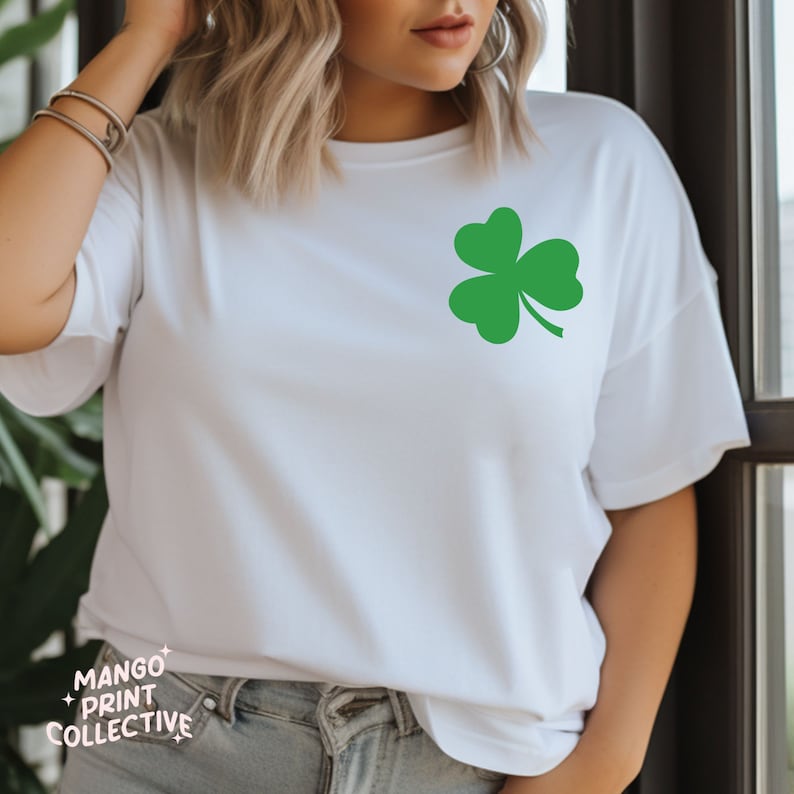 Paquete SVG de trébol, trébol de cuatro hojas svg, archivo de corte png ...