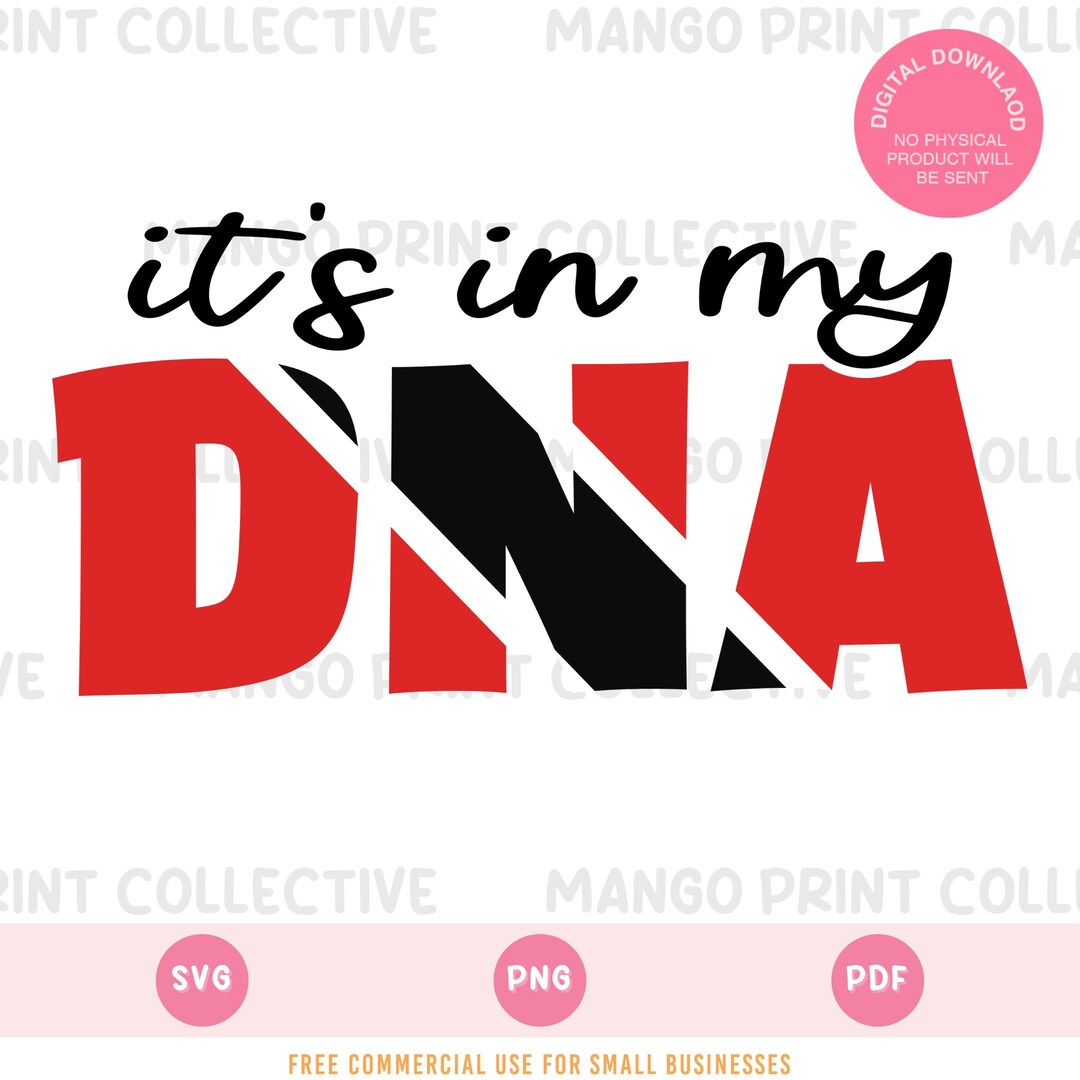 Trinidad and Tobago Carnival Vibes SVG, PNG File for Cricut and ...