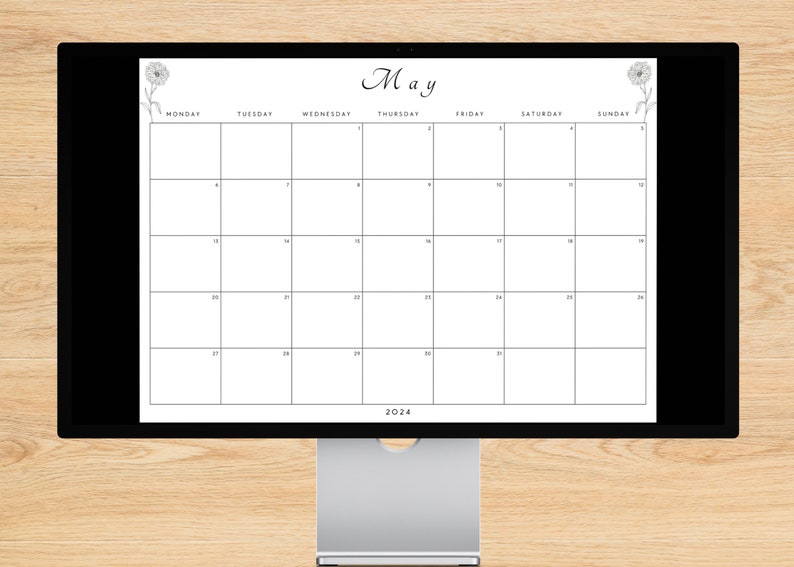 Editable May 2024 Calendar May Calendar Editable Calendar Printable ...