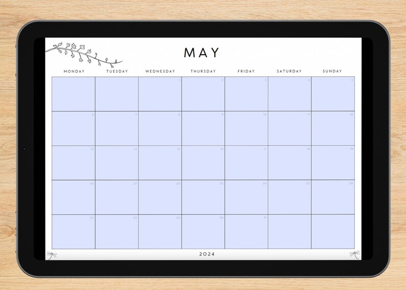 Editable May 2024 Calendar May Calendar Editable Calendar Printable ...