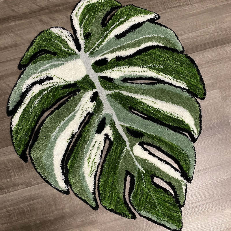 Leaf Rug - Etsy