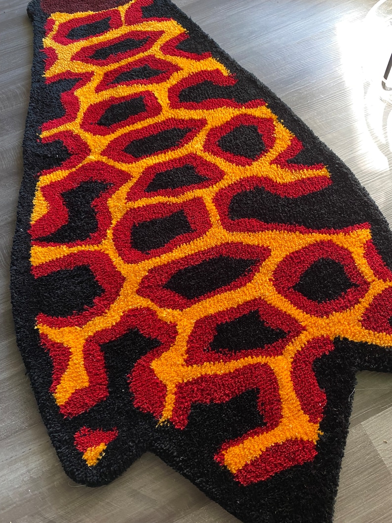 Old School Runescape Infernal (fire) Cape Rug - Etsy