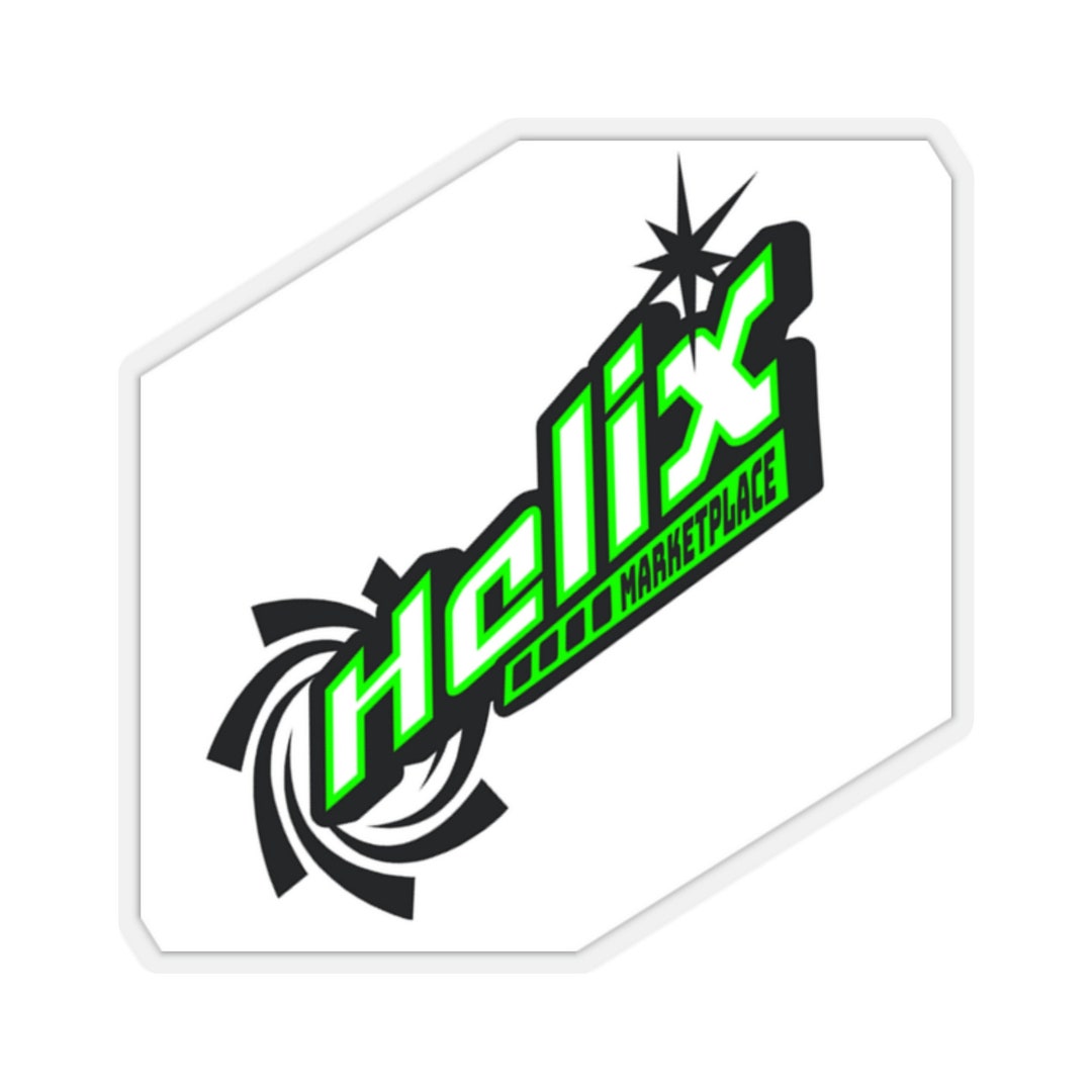 Helixmarketplace, Sticker, Decal, Helix, Vinyl Sticker, Glue ...