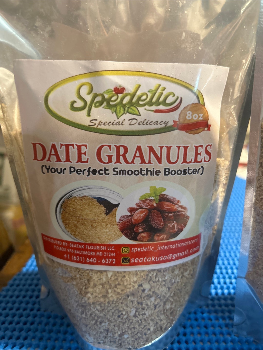 Real Undiluted Date Granules ( Powdered Date) 8oz - Etsy