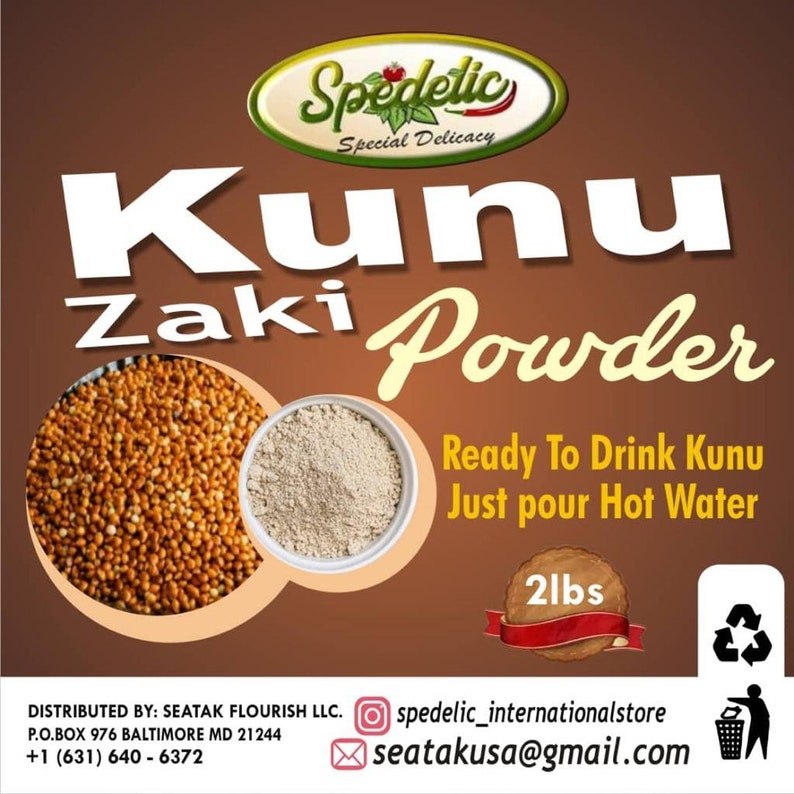 Kunu Zaki Powder 5LB - Etsy