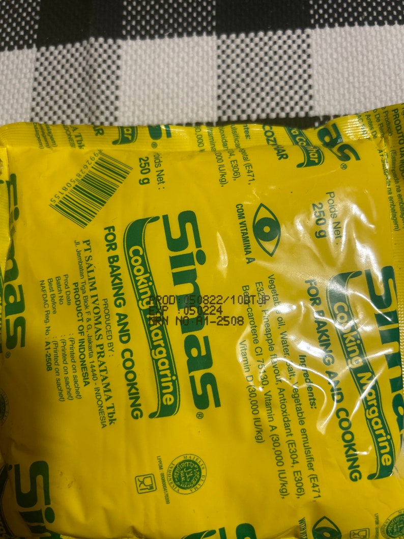 Simas Butter ( 3 Sachet) - Etsy