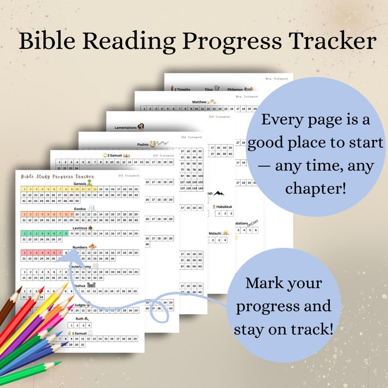 Printable Bible Study Journal | Scripture Study Templates (PDF) - Etsy