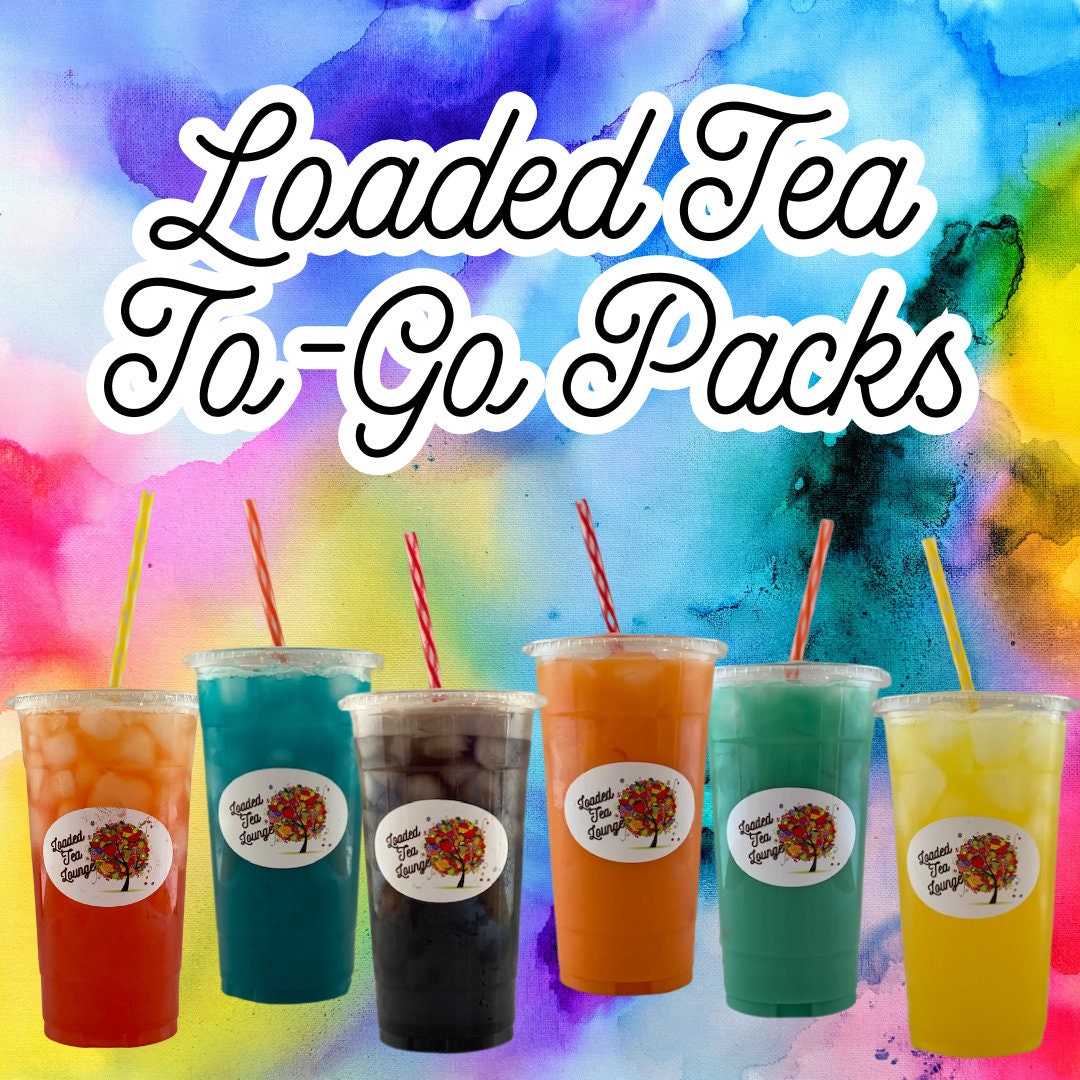 Loaded Tea To-go Packs: Stevia-sweetened Energy Drink Mix - Etsy