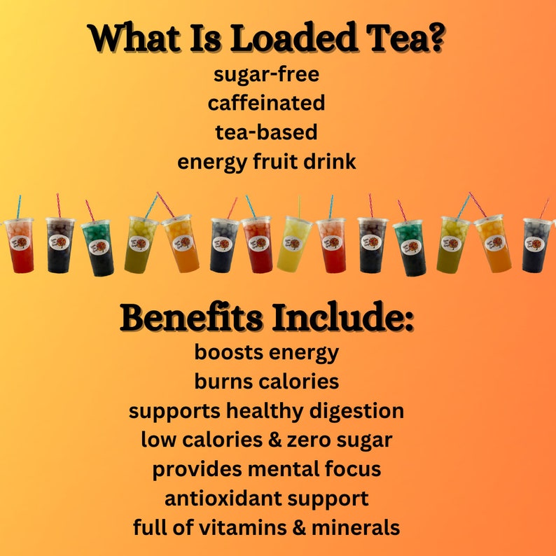 Limeade Loaded Tea With Caffeine for Energy on the Go Energy Drink Mix ...