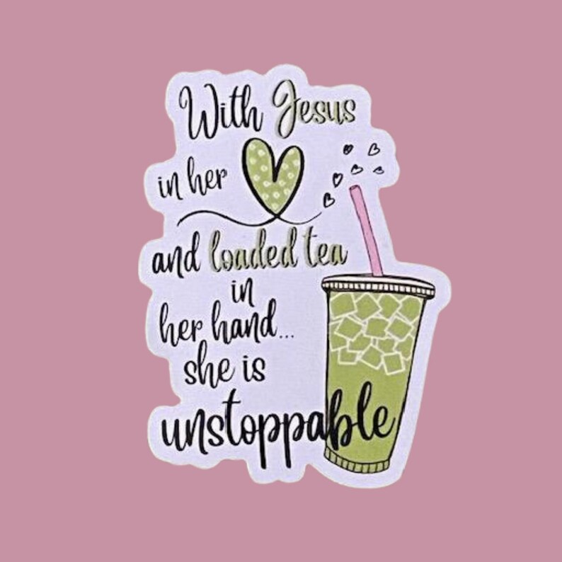 Loaded Tea Sticker Bundle 3 Vinyl Sticker for Loaded Tea Cup Gift for ...