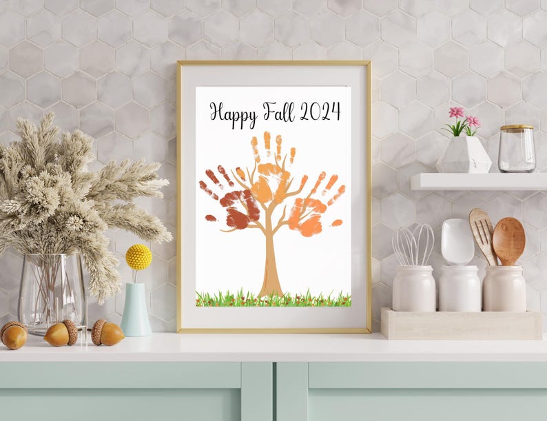 Printable Fall Crafts for Kids| Bundle| Handprint| Footprint| DIY ...
